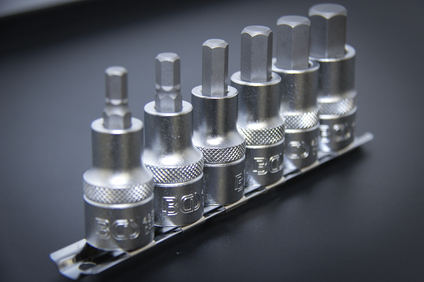 BGS - Allen Key Set 6 to 14 mm Internal Hex Set - 1/2 Inch Drive - 8887 ...