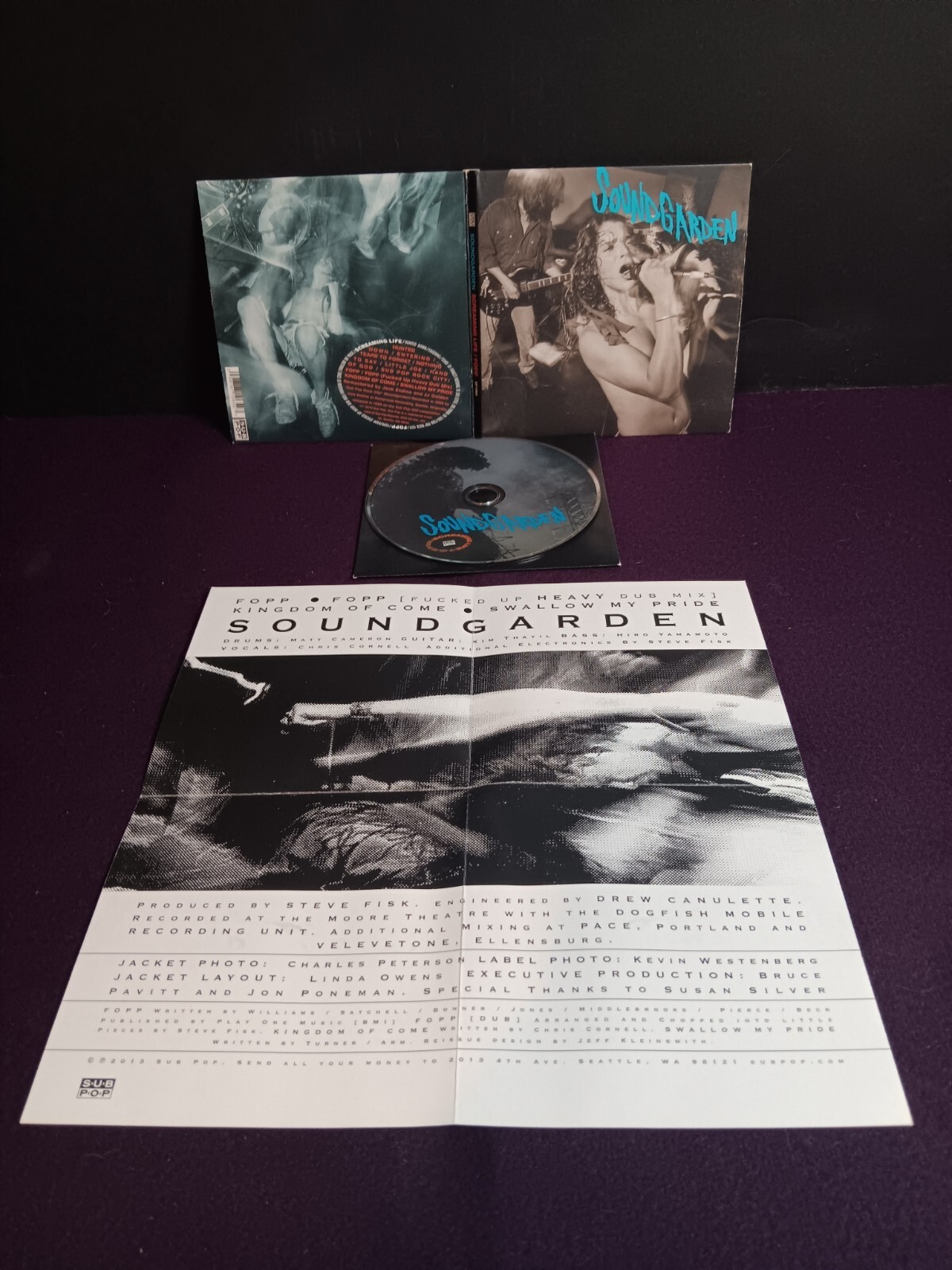 Soundgarden – Screaming Life EP Digi Pack CD 1987 USA Original SUB POP ...