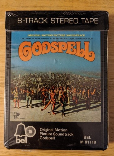 Godspell Movie Soundtrack - Bell Records M 81118 8-Track Tape Sealed | eBay