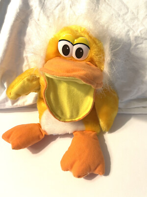 Singing Hand Puppet, Yellow Duck w/ White Hair, May Or May Not Work P2 ...
