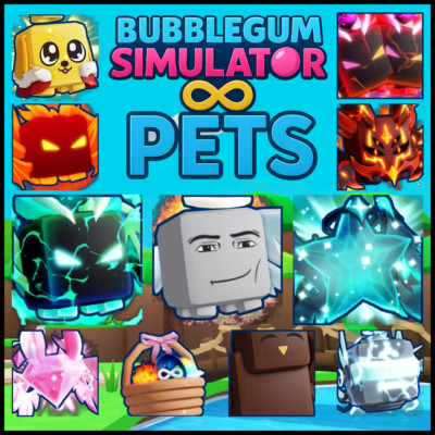 Bubble Gum Simulator Infinity Legendary & Secret Pets | BGSI Roblox ...