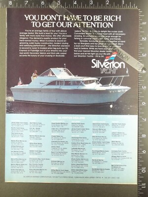 1979 ADVERTISEMENT for Silverton 26 Express Boat | eBay