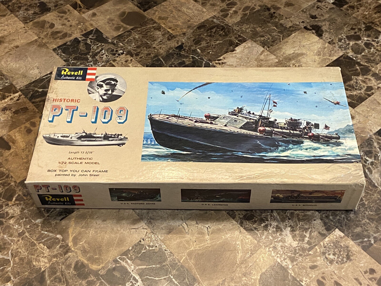 Revell 1963 Historic PT-109 Boat JFK Commander Kit Sealed NOS | eBay
