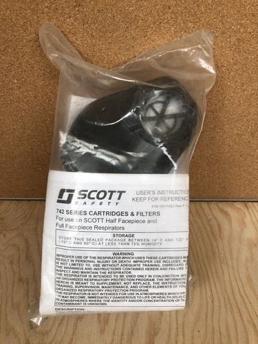 Scott Safety Cartridges Model 742 Twin Cartridges G,Y Series | eBay