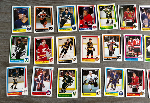 1986-87 Topps hockey 59-card lot, stars, RCs | eBay