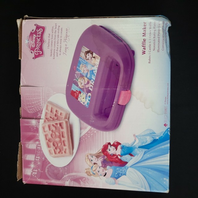 Disney Princess Waffle Maker Crown and Castle Purple for sale online | eBay