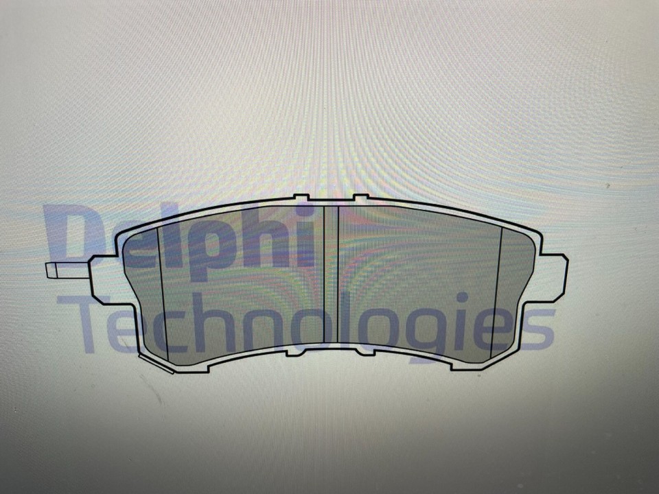 Delphi OEM Rear Brake Pads For Nissan Armada Infiniti QX56 QX80 D4060 ...