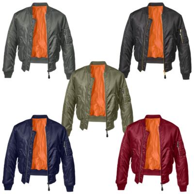 Brandit MA1 Bomber Flight Jacket Airforce Reversible Pilot Military ...