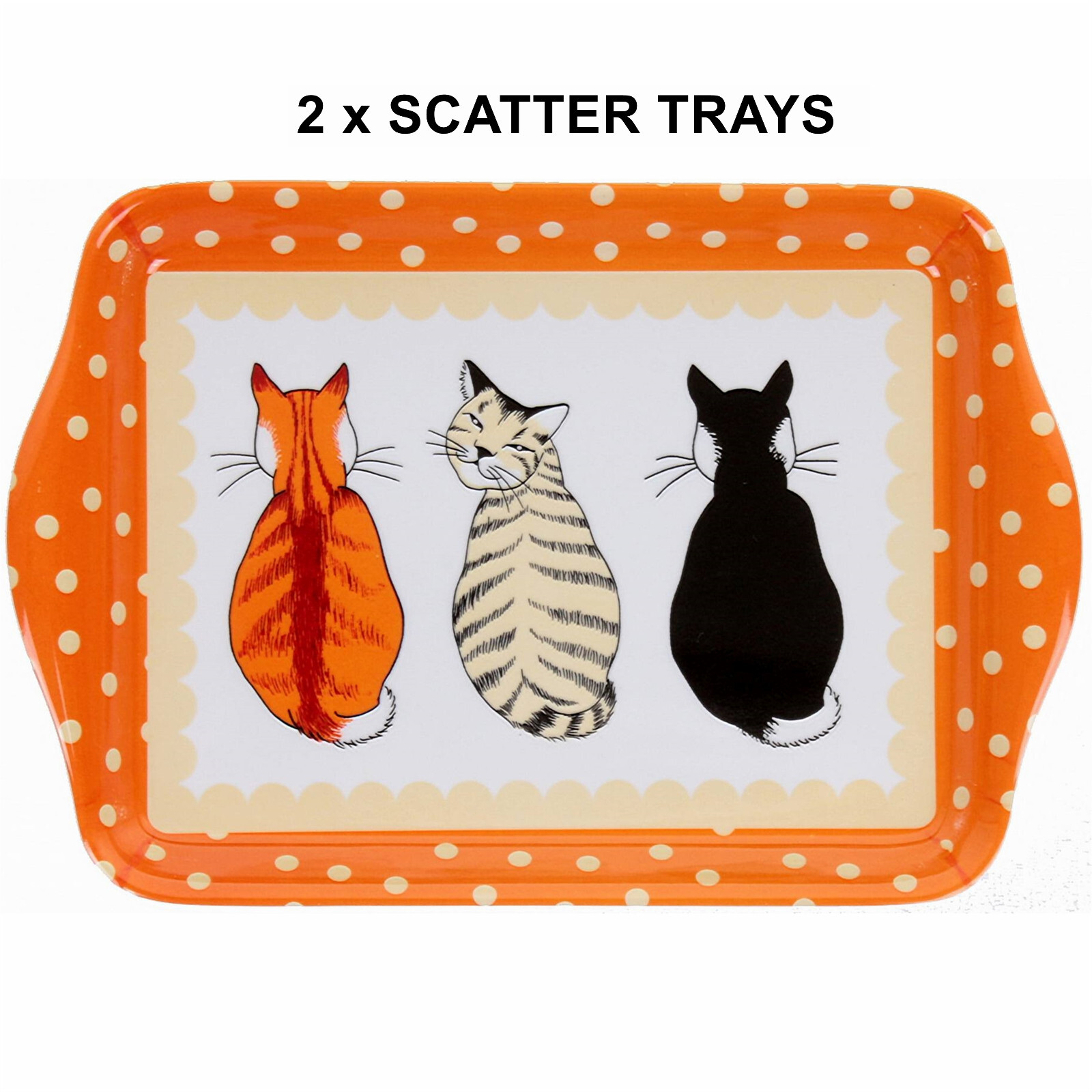Ulster Weavers Large Small Scatter Melamine Trays Lap Serving RHS M ...