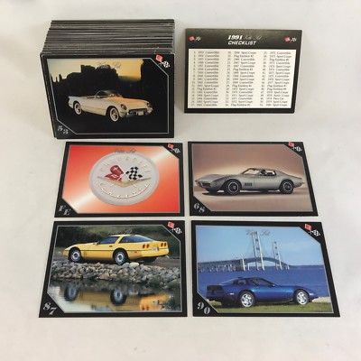 THE HISTORY OF THE CHEVROLET CORVETTE Card Set: VETTE SET COMPLETE (100 ...
