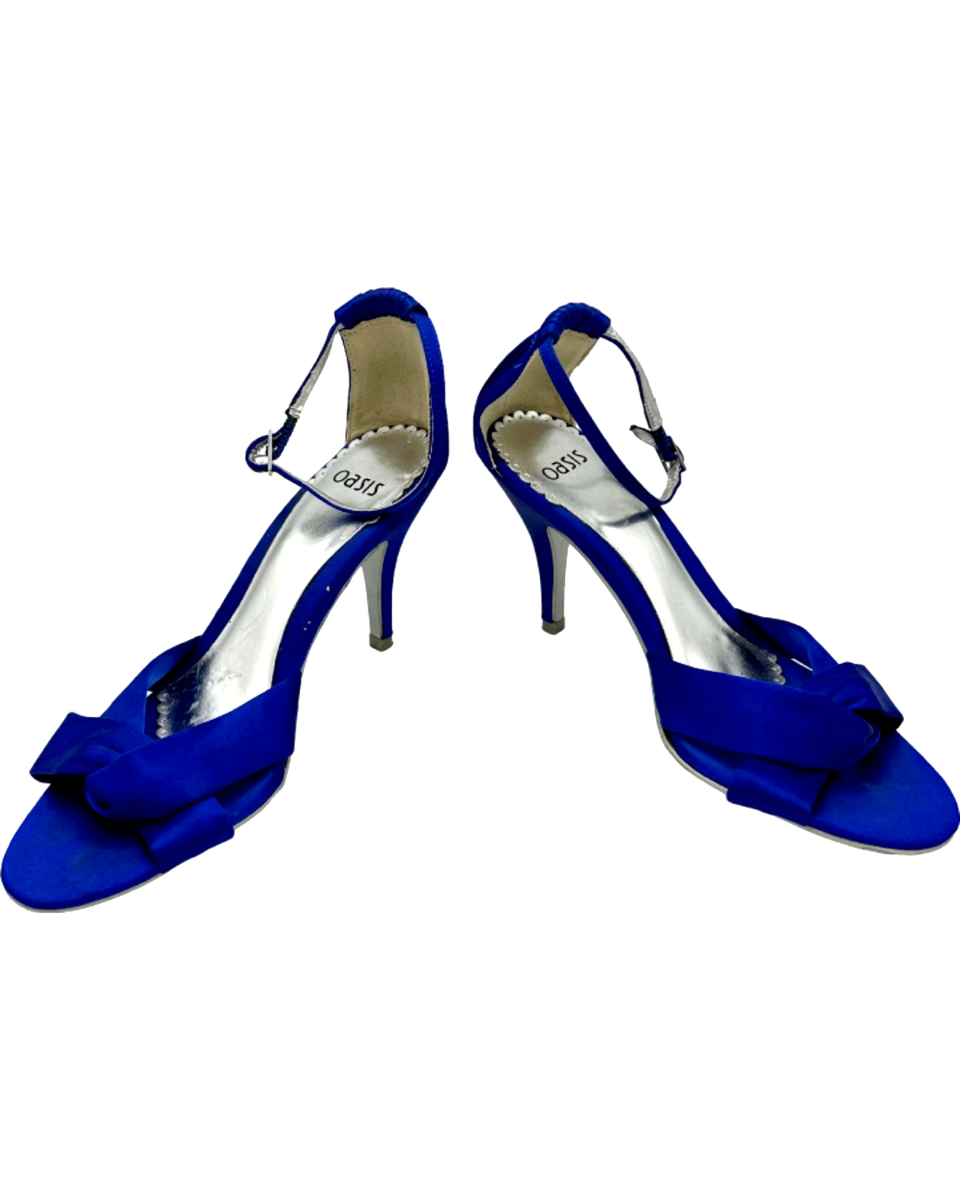 Blue Sandals Heels
