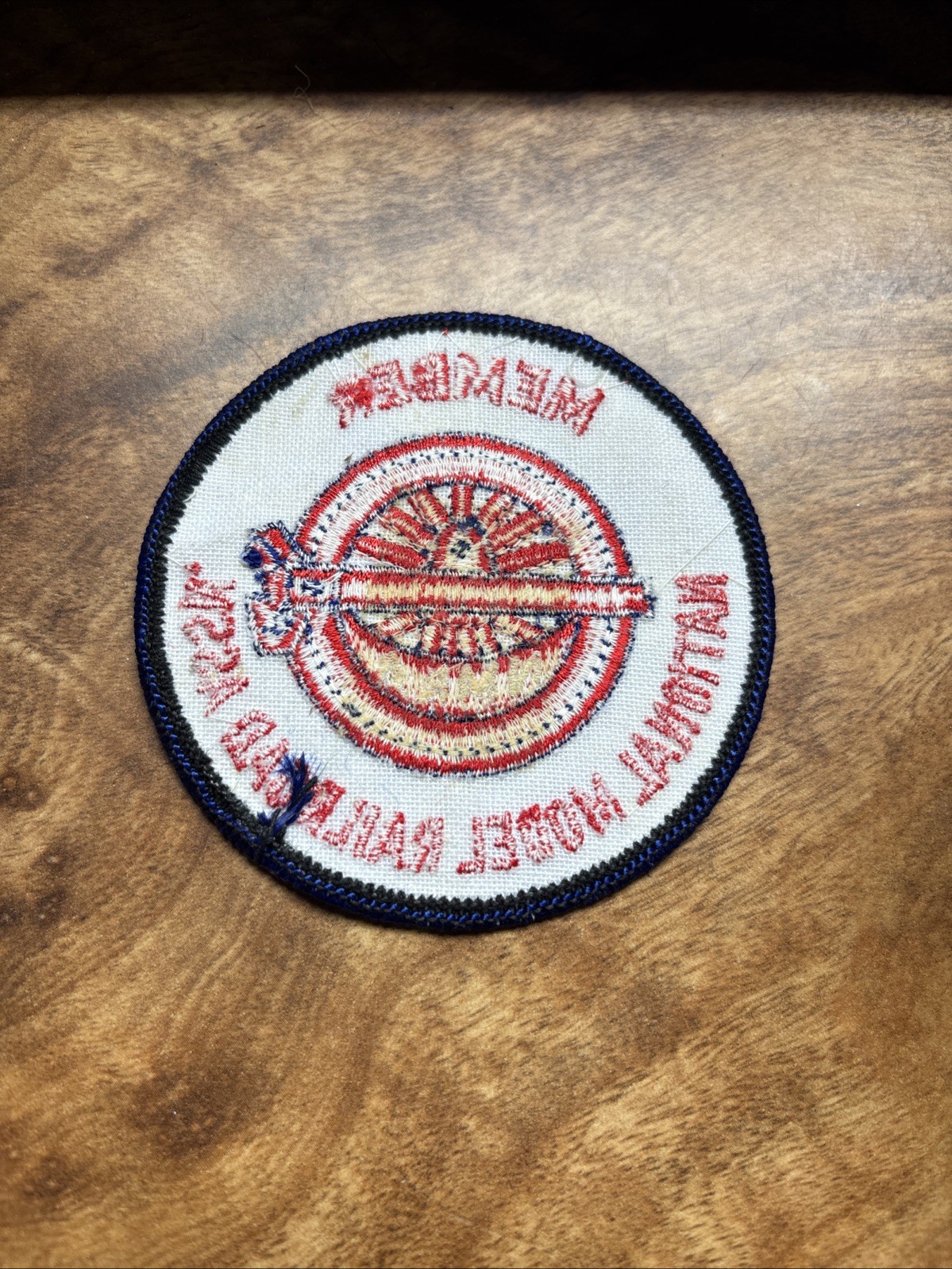 Vtg MEMBER NATIONAL MODEL RAILROAD PATCH Rare NMRA 3” Train 70s 80s ...