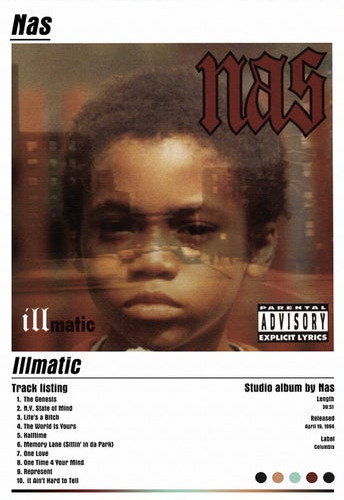 Nas Illmatic Album Cover