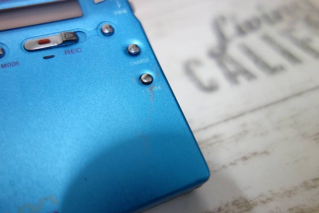 Sony MD Walkman - Portable MiniDisc Player - Blue (MZ-R900/L) for sale ...