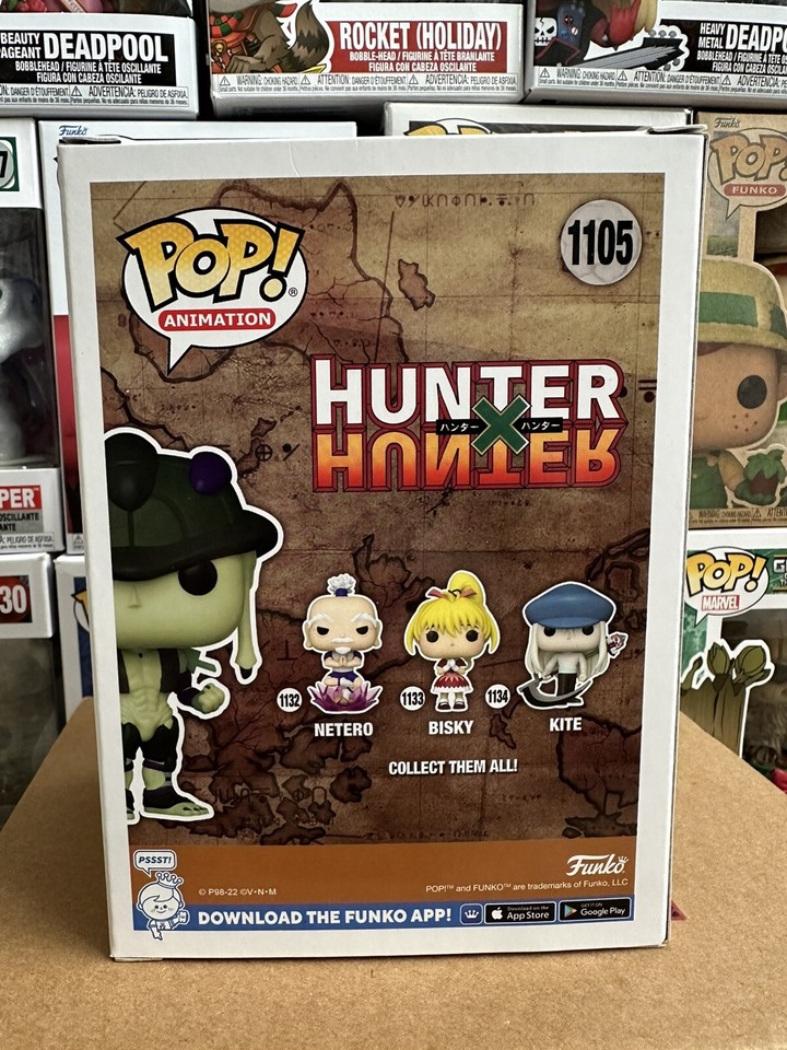 Funko Pop Hunter X Hunter #1105 Meruem Signed/Auto by Max Mittelman ...