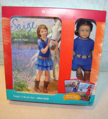 American Girl Saige Box Set 6" Doll Two Books MIBGreat addition to ...