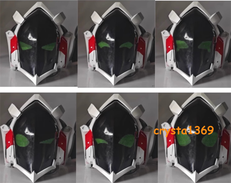 Anime Mask Billy the Kid Cosplay Zenless Zone Zero 1/1 Wearable Light ...