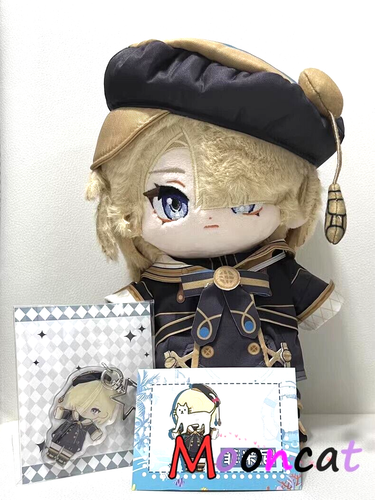 Anime Genshin Impact Freminet 20cm Plush Doll Dress up Toy Plushie Game ...