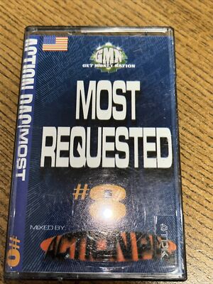 Vtg Cassette Action Pac Most Request #8 Mixtape Get Money Nation Hip ...
