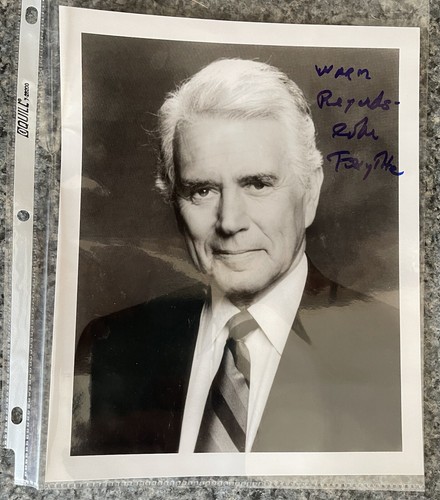 RARE John Forsythe - Classic Film & TV Actor - Autographed 8x10 Photo ...