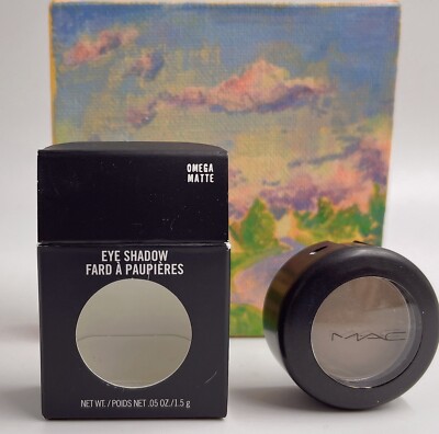 New in box MAC Omega Matte Eyeshadow .05oz/1.5g | eBay