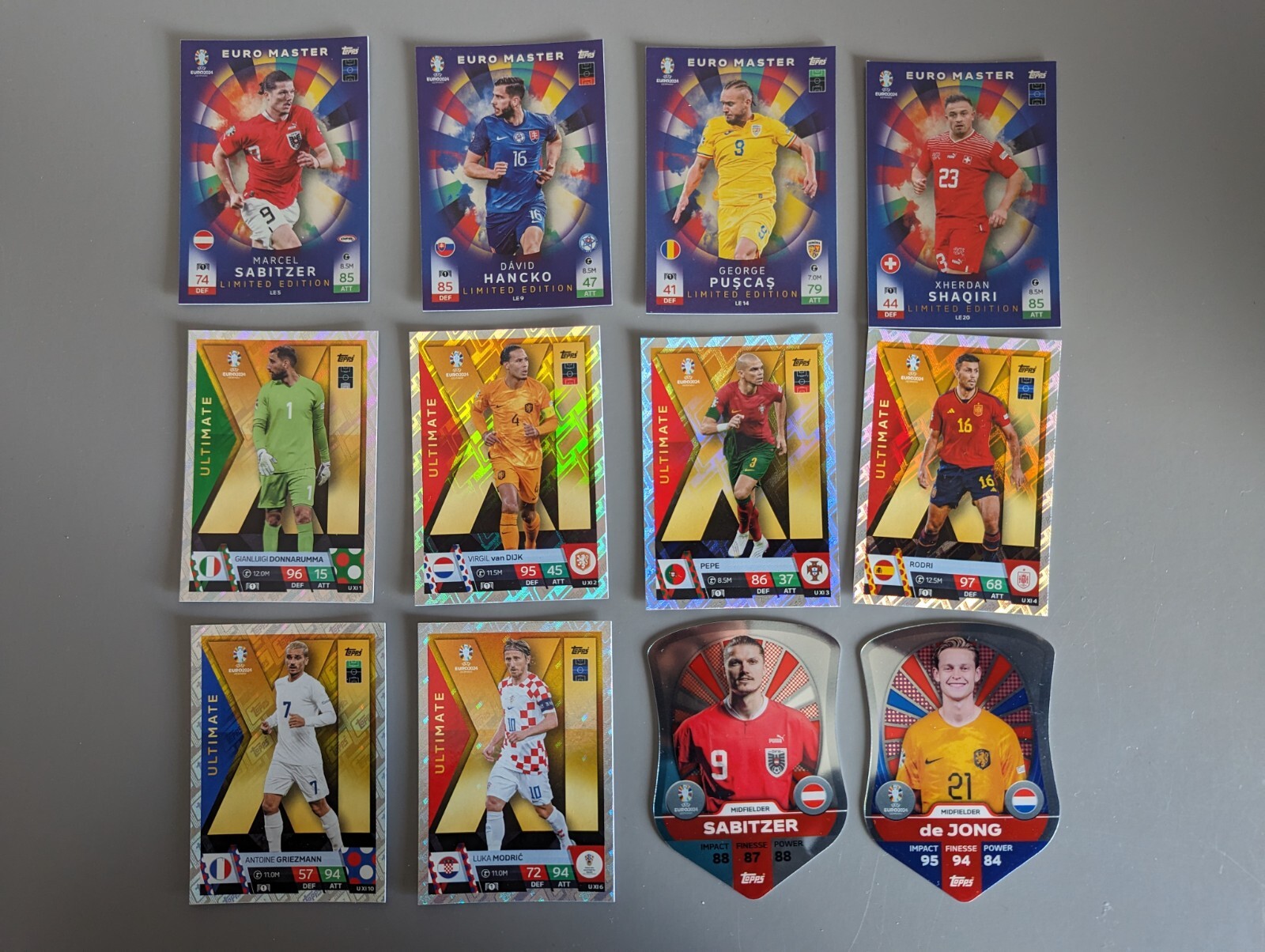 152 Topps Euro 2024 Match Attax Cards With | Grelly UK