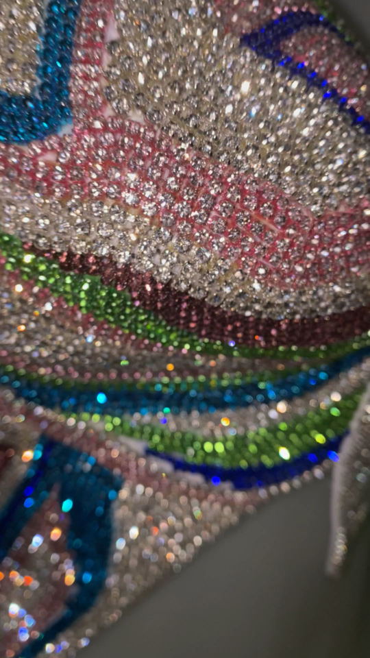 Sale! Buy Now! Handmade Beaded Crystal Top, White Top, Custom Order | eBay