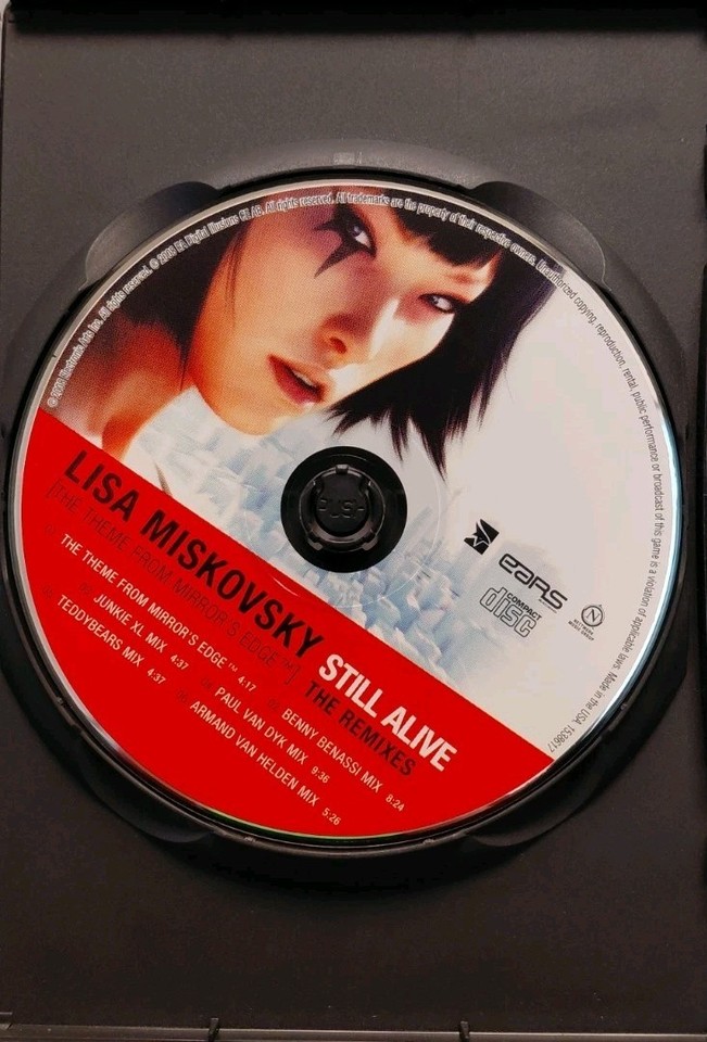 Mirrors Edge PC DVD Rom Video Game EA With Music CD 14633153866 | eBay