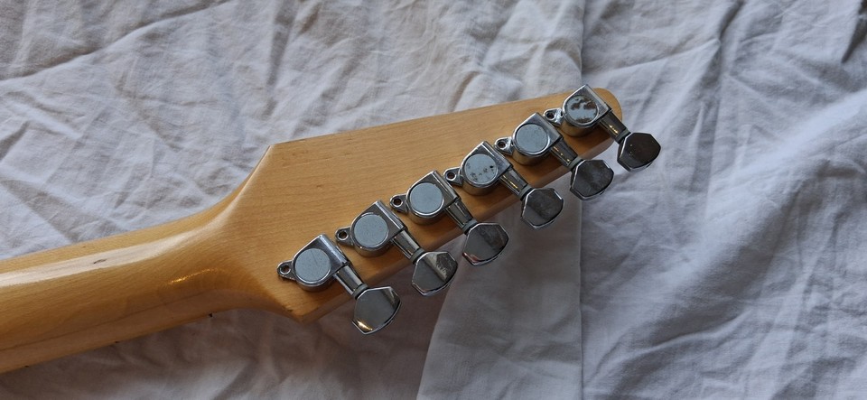 Vintage 1980s Westone Padauk Solid Body Electric Guitar-Body & Neck-No ...