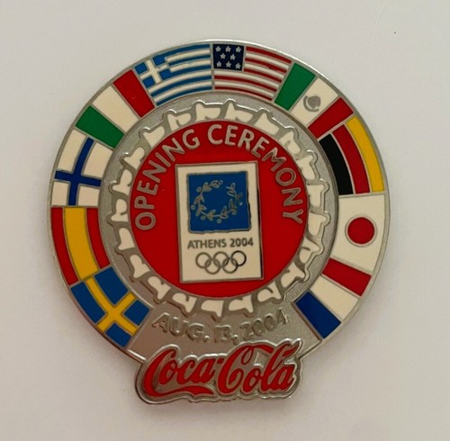 Athens 2004 Olympic Coca Cola Opening Ceremonies Pin | eBay