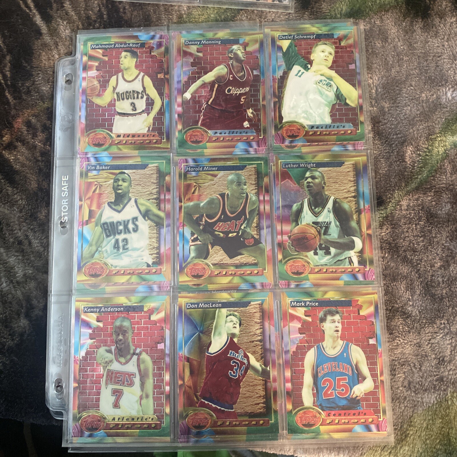 Lot Of 27 1993-94 NBA Topps Finest Basketball Cards 5 REFRACTORS ...