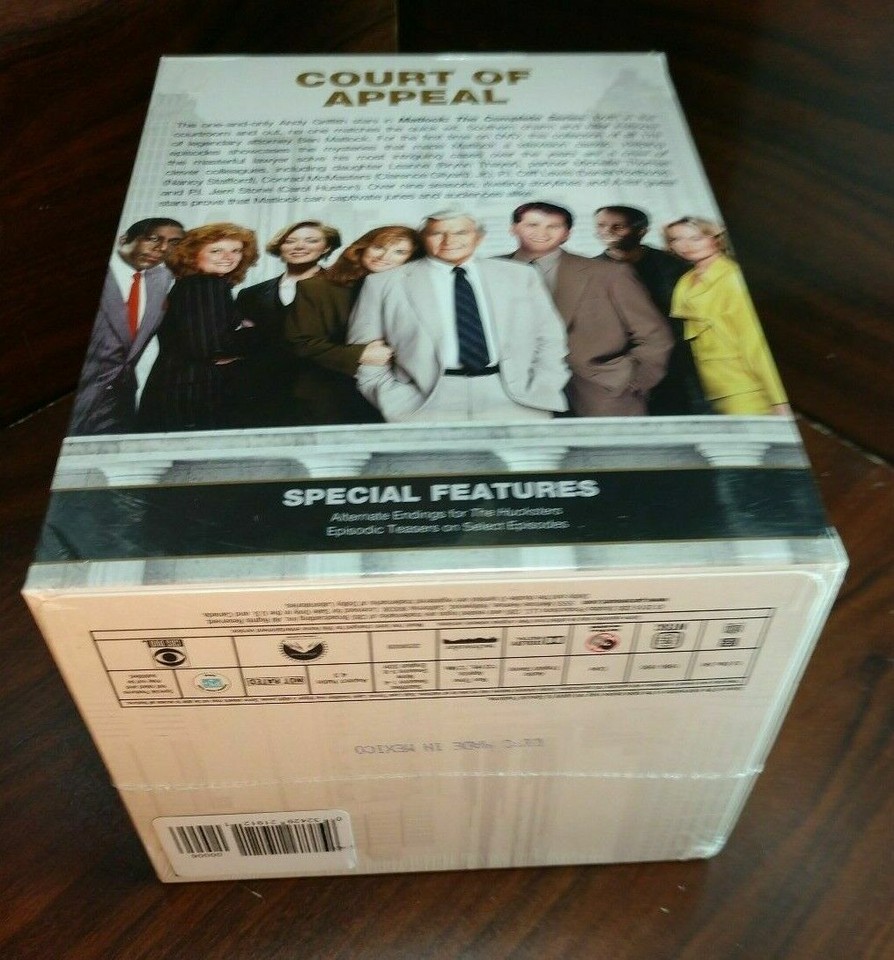 Matlock: The Complete Series (DVD Boxset) NEW-Free Box Shipping with ...