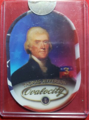 2020 THE BAR PIECES OF THE PAST THOMAS JEFFERSON OVALOCITY DIE CUT ...