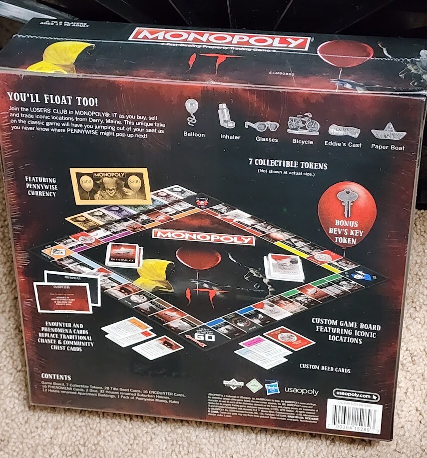 Monopoly IT Board Game - GameStop Exclusive **NEW SEALED! ** | eBay