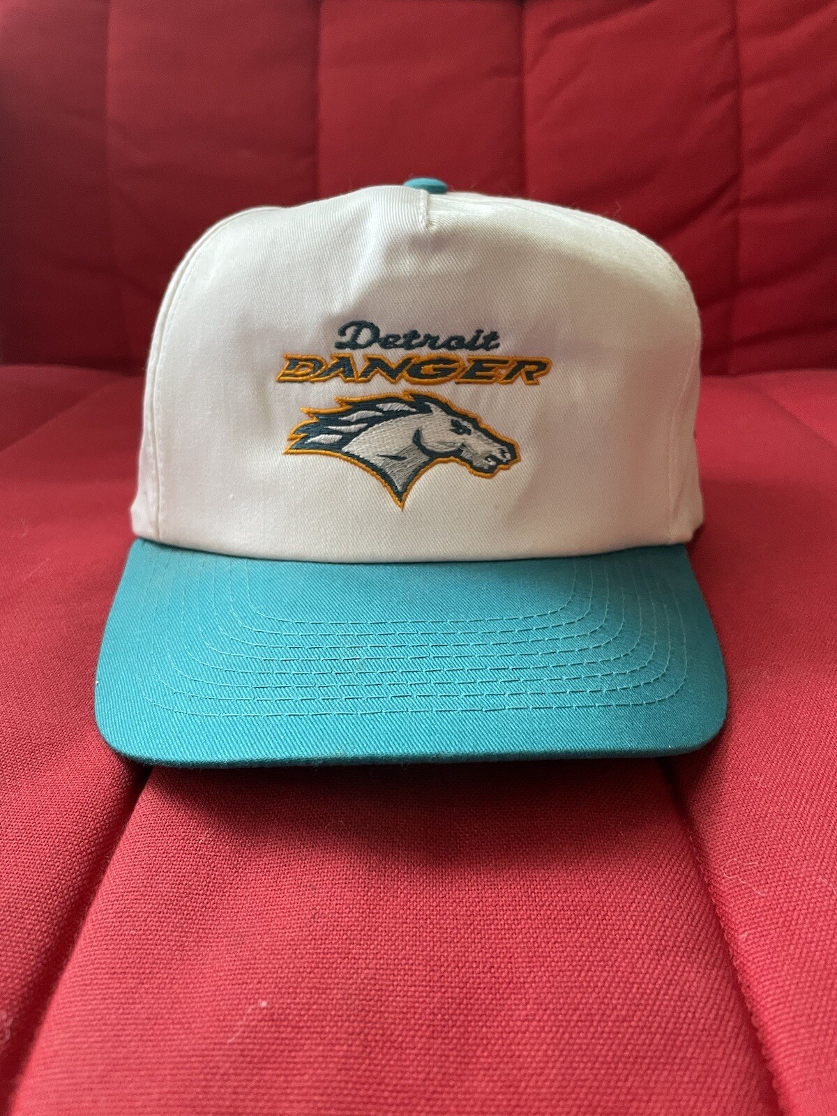 Vintage Detroit Danger Vipers Splash Snapback Hat Cap… - Gem