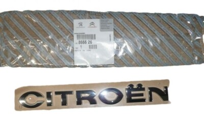 ORI EMBLEME LOGO POUR CITROEN NEMO 8666.26 NEUF CHROME TOP | eBay