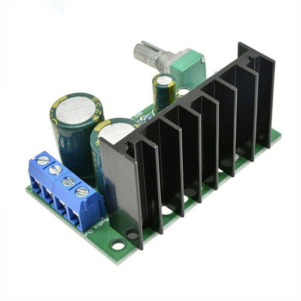 TDA2050 Mono Audio Power Amplifier Board Module DC/AC 12-24V 5W-120W 1 ...