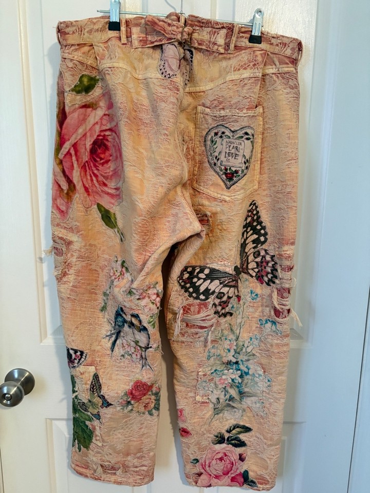 Magnolia Pearl Cotton Jacquard Miner with Butterfly Appliqué OS BNWTs ...