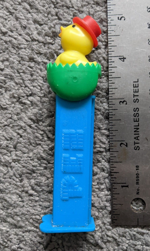 VTG PEZ CANDY DISPENSER CHICKEN EGG BLUE W/ FEET | eBay