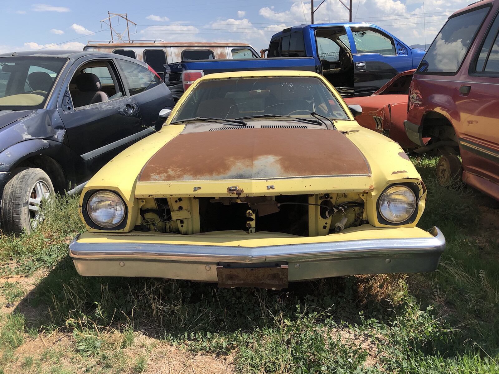 1976 FORD PINTO FRONT BUMPER | eBay