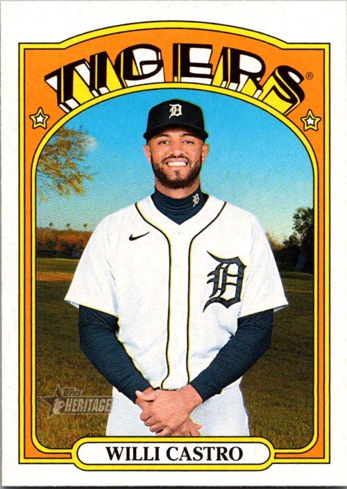 2021 Topps Heritage Baseball 567 Willi Castro | eBay