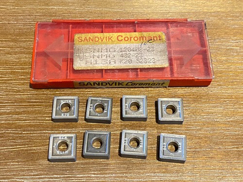 Sandvik Carbide Inserts - SNMG 120408-23 H13A / SNMG 432-23 K20 - Qty ...