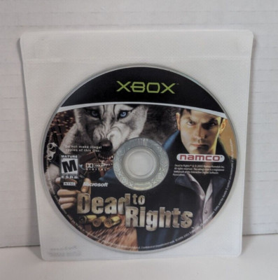Dead to Rights (Microsoft Xbox, 2002) Disc Only *NO TRACKING* | eBay