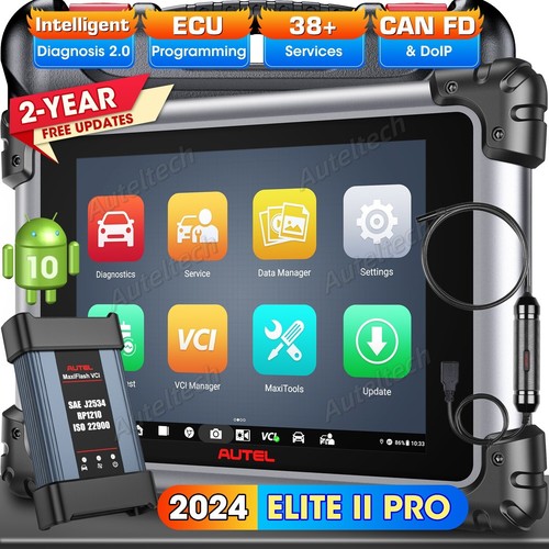 2025 Autel MaxiSys Elite II PRO pr0gramming Tool Diagnostic Scan Motor ...