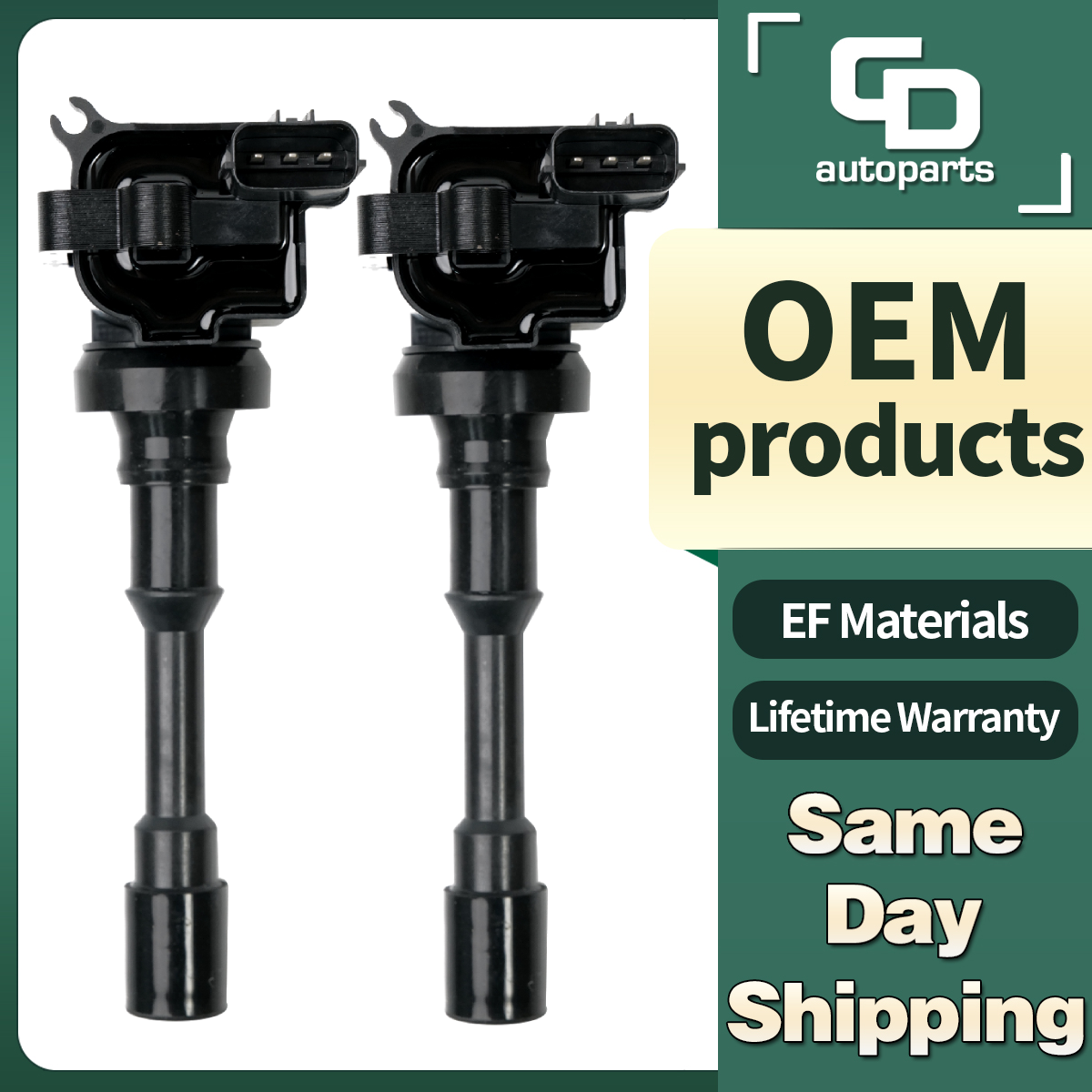 MD361710 2X OEM Ignition Coils for Mitsubishi Mirage Lancer Space Star ...