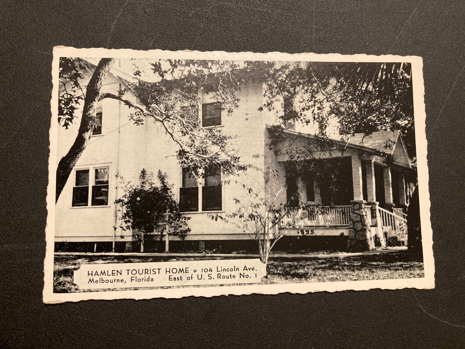 Hamlen Tourist Home Melbourne Florida Postcard | eBay