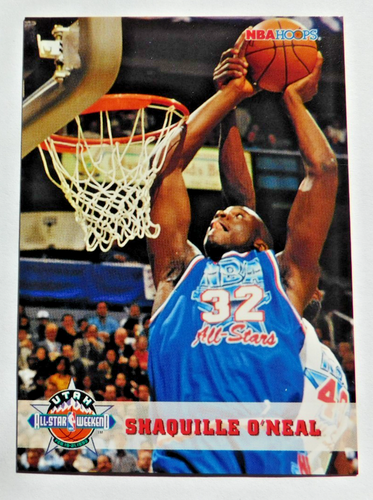 1993-94 Hoops Shaq O'Neal All Star Vintage NBA Basketball Card #264 | eBay