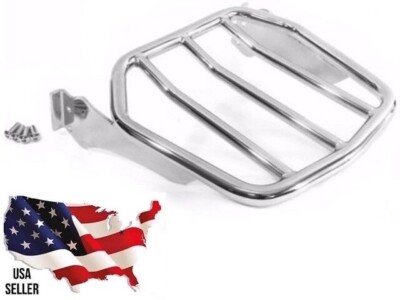 HARLEY DAVIDSON SOFTAIL NIGHT TRAIN CROSS BONES 53953-06 LUGGAGE RACK ...