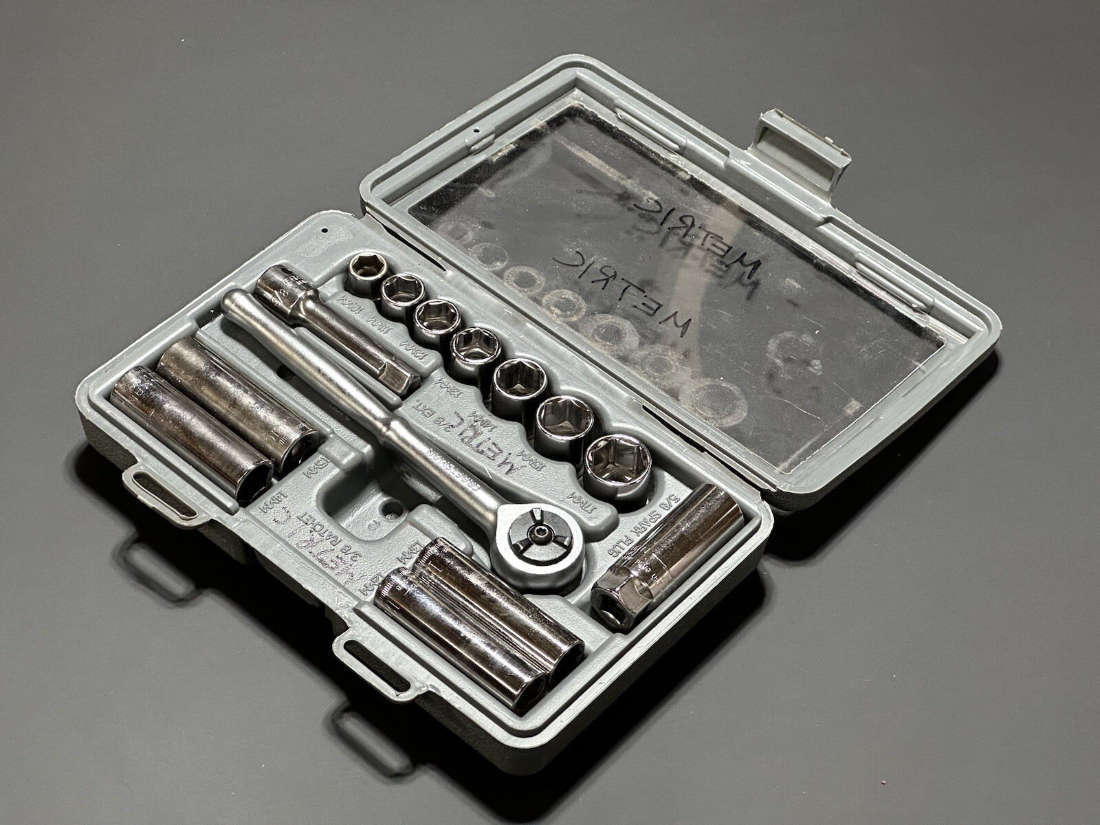 Craftsman Ratchet Socket Spark Plug Set 43175 10 11 12 13 14 15 16 17 ...