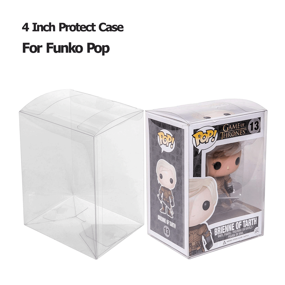 Lot 5 20 50 100 For Funko Pop Protector Cases 4" inch Vinyl Figures ...